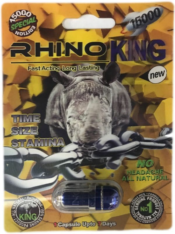Rhino 69 9000 Extreme Male Sexual Enhancement Pill - Rhino Platinum