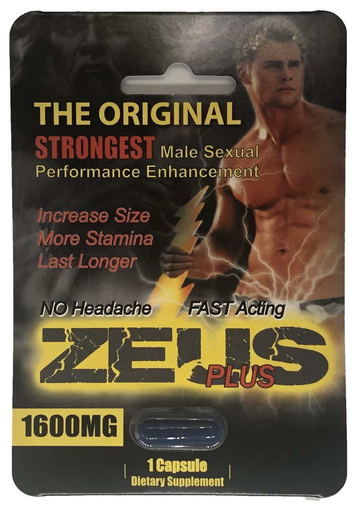 Zeus PLUS Male Sexual Enhancement Pill - Rhino Platinum 7