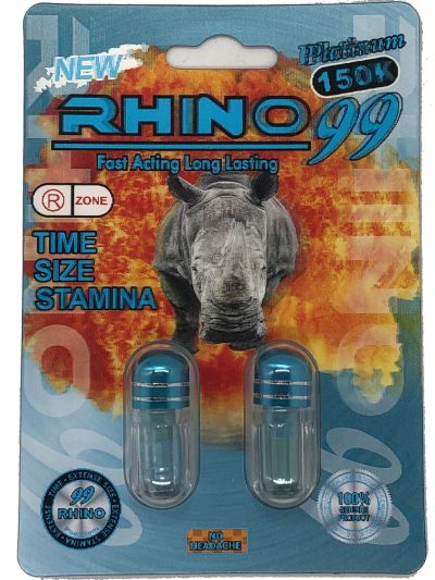 Rhino 69 15000 Extreme Male Sexual Enhancement Pill - Rhino Platinum