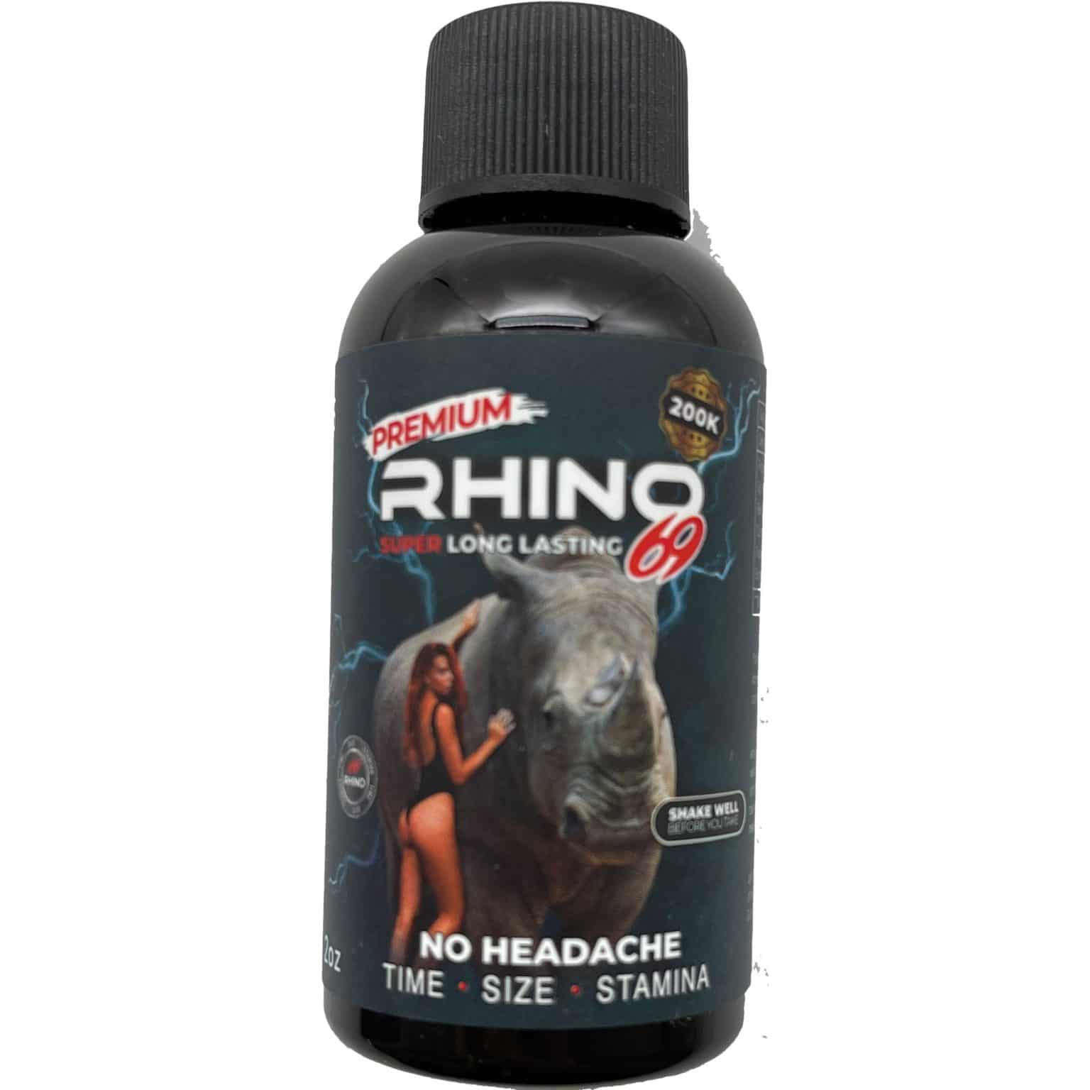 Rhino 69 200K Premium Sexual Enhancement Drink Bottle - Rhino Platinum 7
