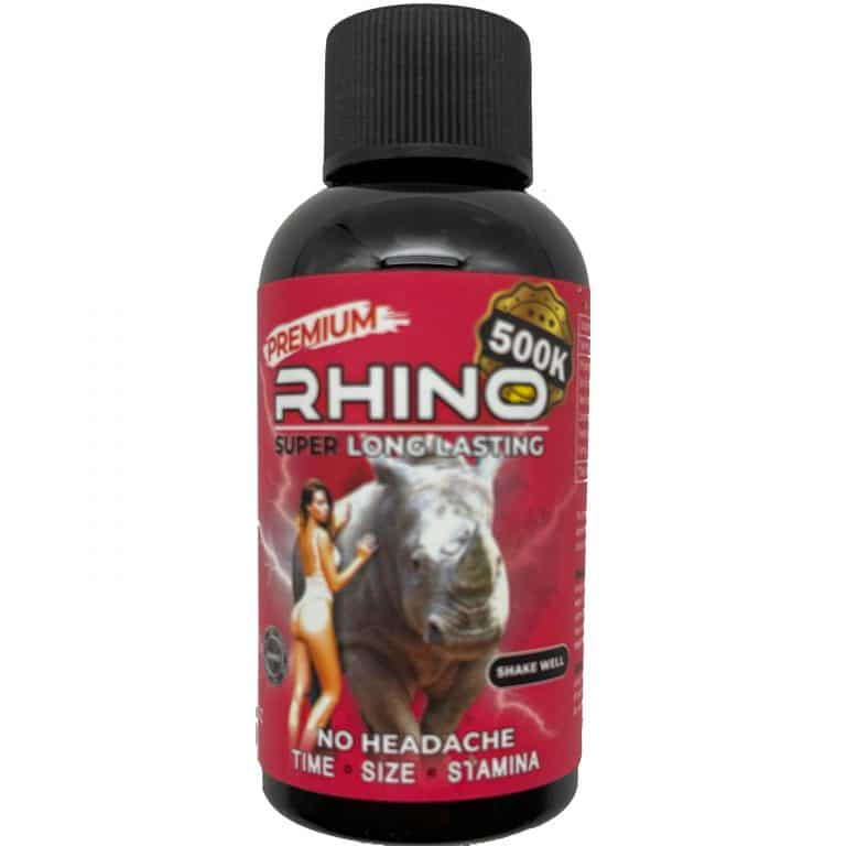 Rhino 500k Premium Sexual Enhancement Drink Bottle Rhino Platinum 7