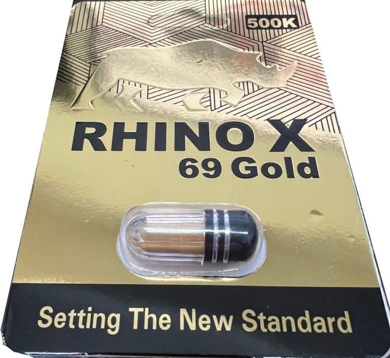 Rhino 69 X Gold Sexual Enhancement Pill - Rhino Platinum 7