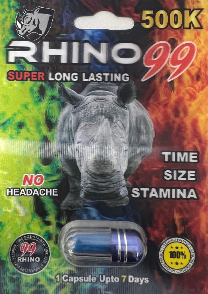 Rhino 99 500K Sexual Enhancement Pill - Rhino Platinum 7